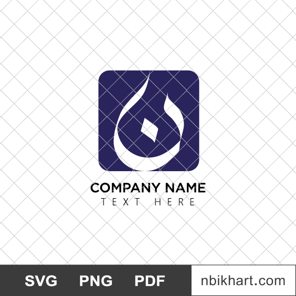 Arabic alphabet letter Noon, شعار حرف النون - Nbikhart